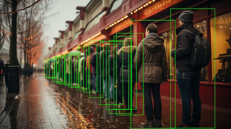 待ち行列計測ソリューション| 映像解析AIプラットフォームSCORER(スコアラー)